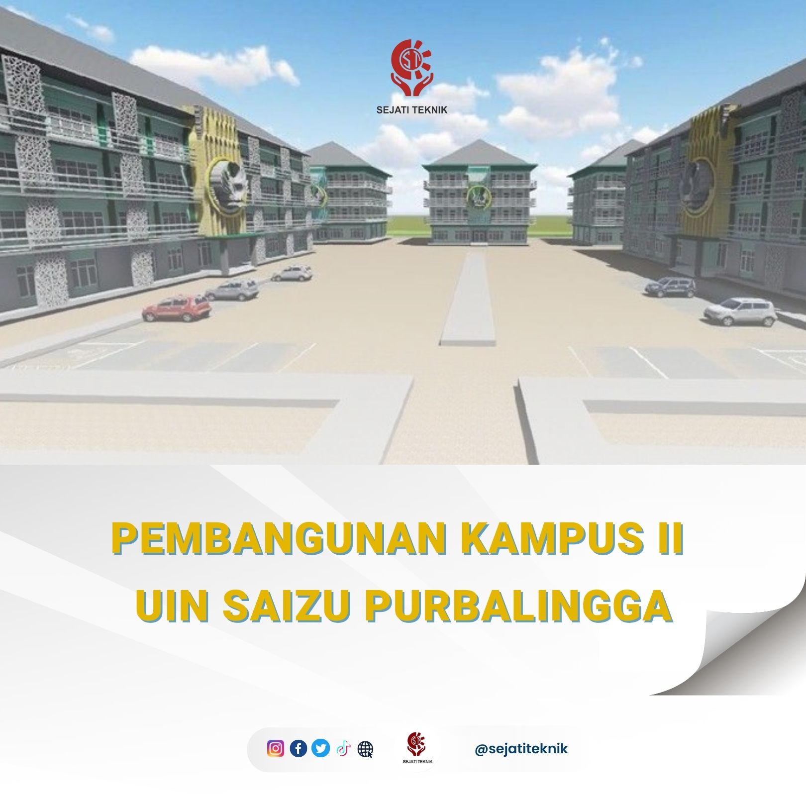 Progress Pembangunan UIN Saizu di Purbalingga